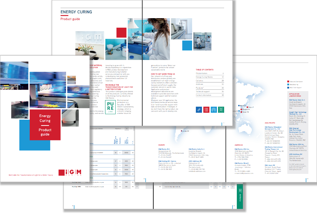 IGM RESINS : Solutions in Energy Curing Resins, Photoinitiators ...
